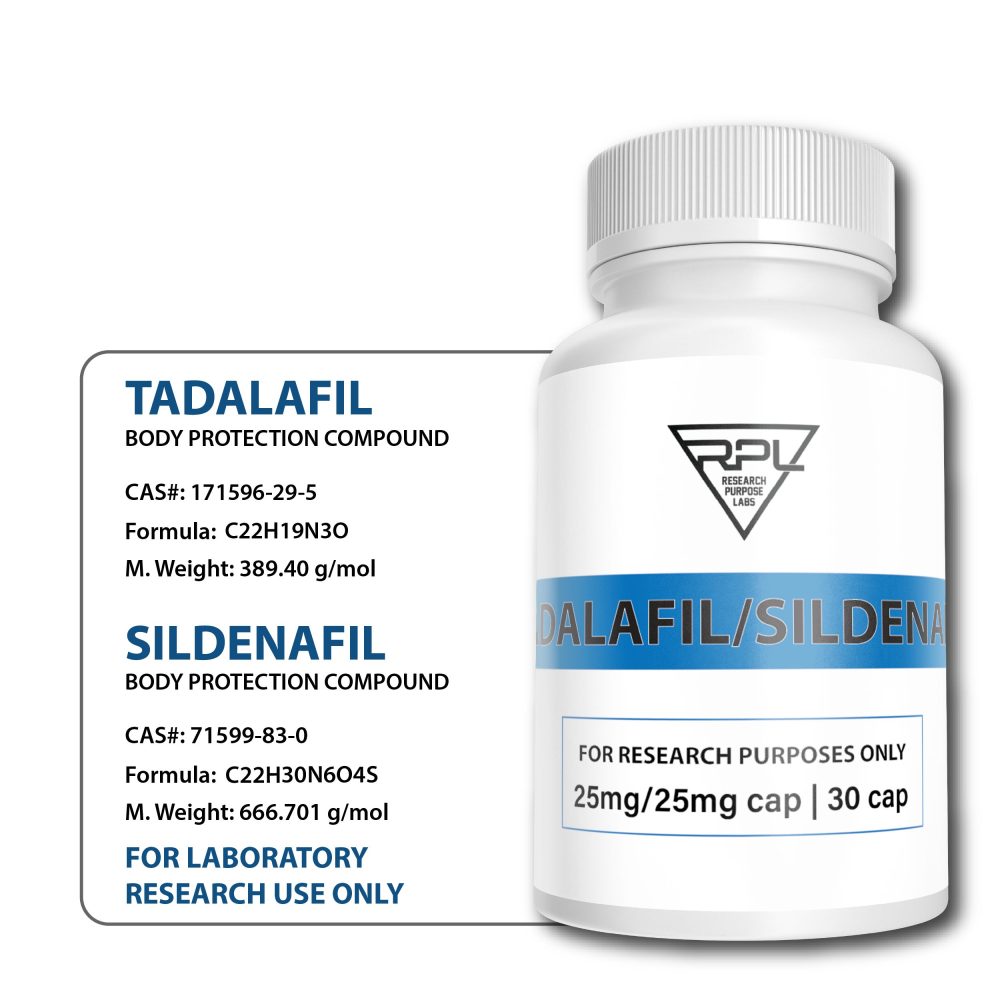 Tadalafil/Sildenafil Combo Research Chem (30 CAP) | RPL