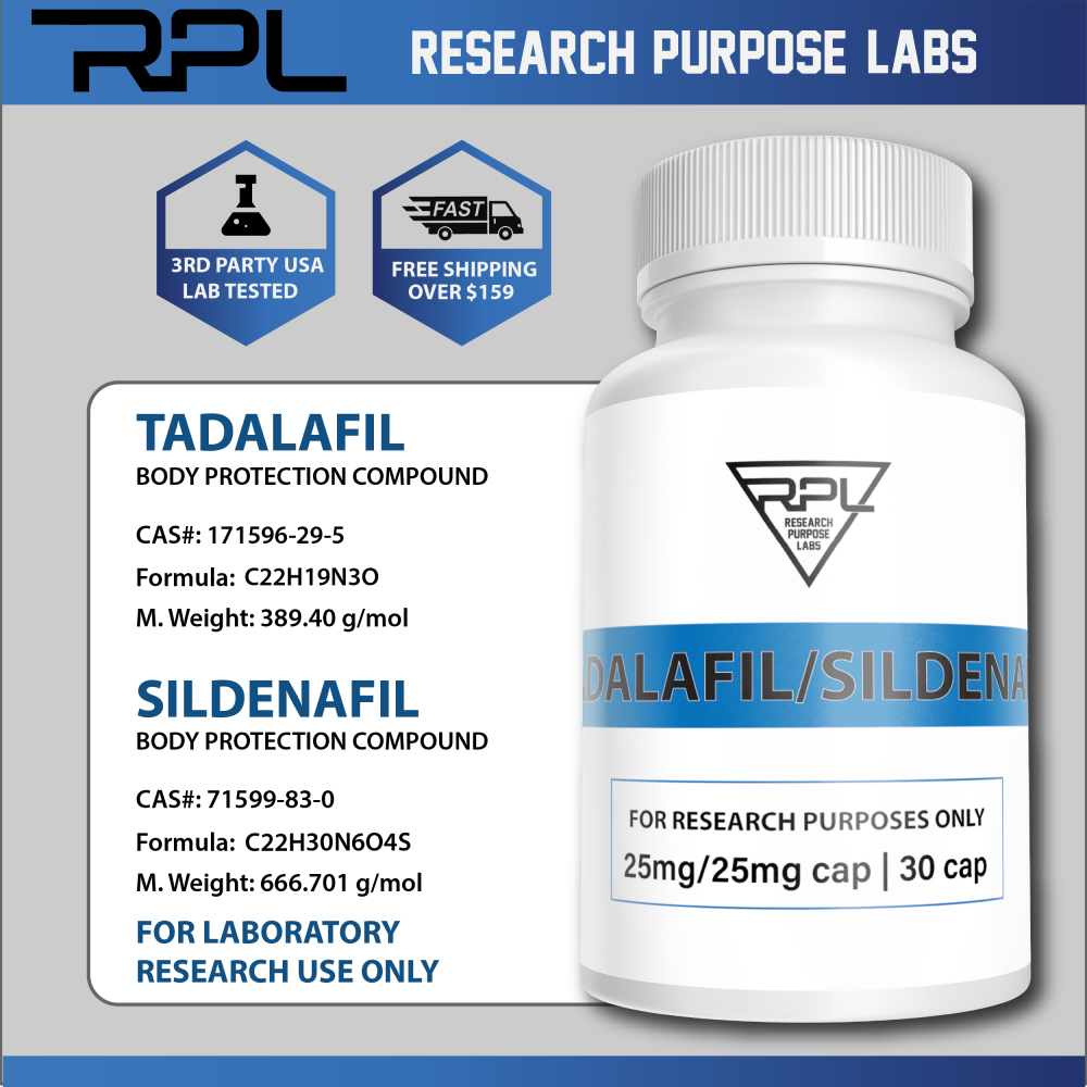 Tadalafil/Sildenafil Combo Research Chem | RPL