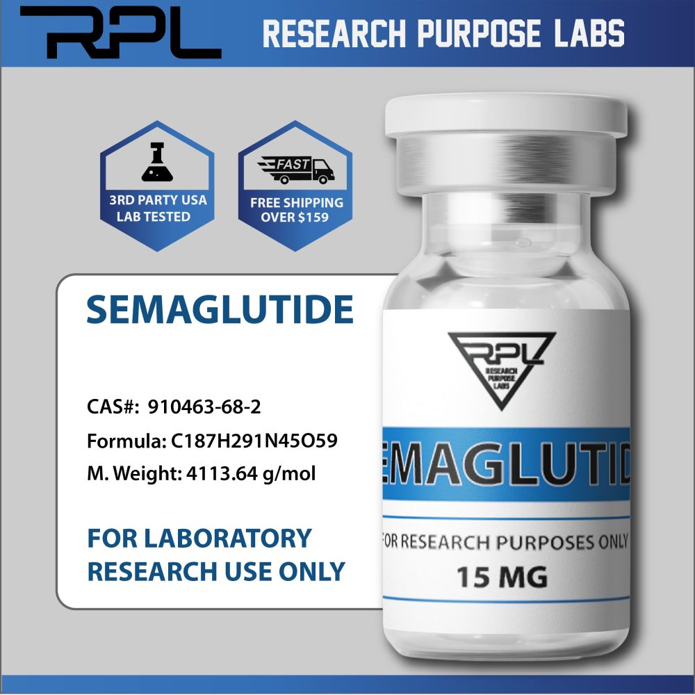 SEMAGLUTIDE 15MG RESEARCH PEPTIDE | RPL
