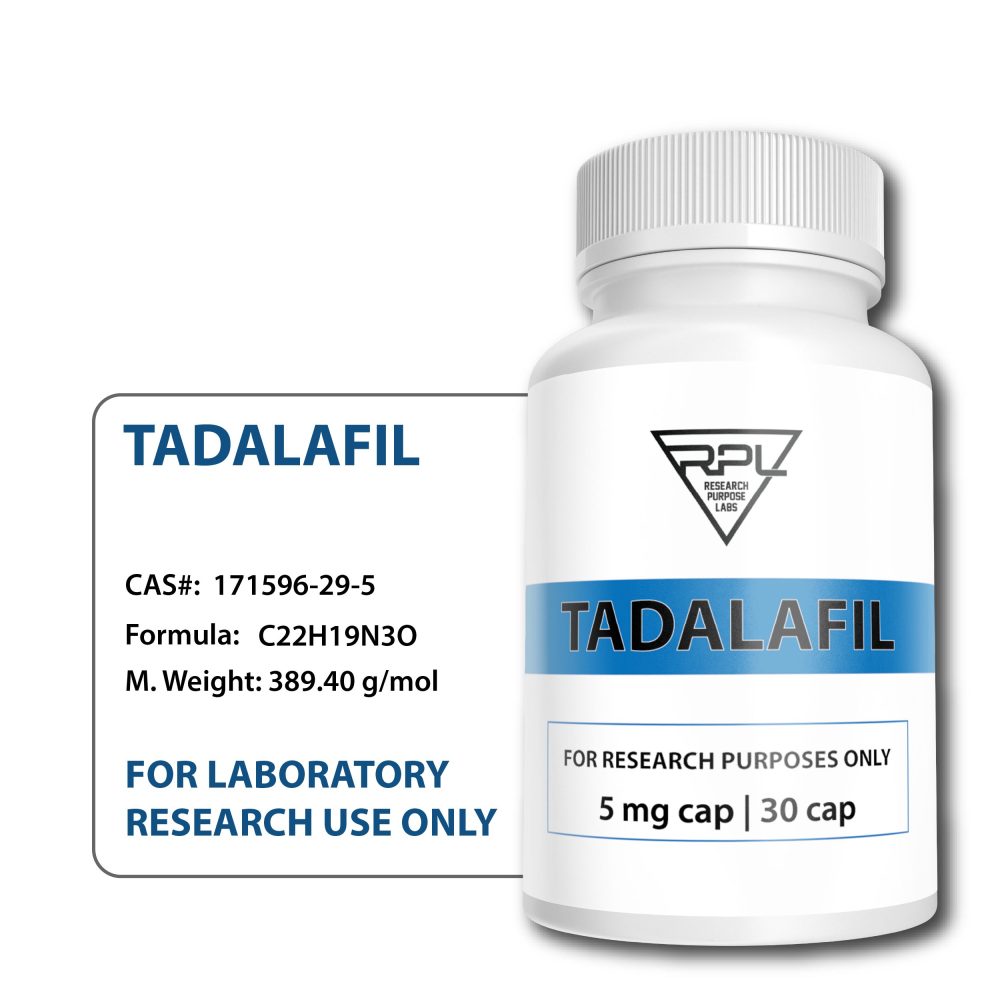 TADALAFIL 5MG RESEARCH COMPOUND (30 CAPS) | RPL
